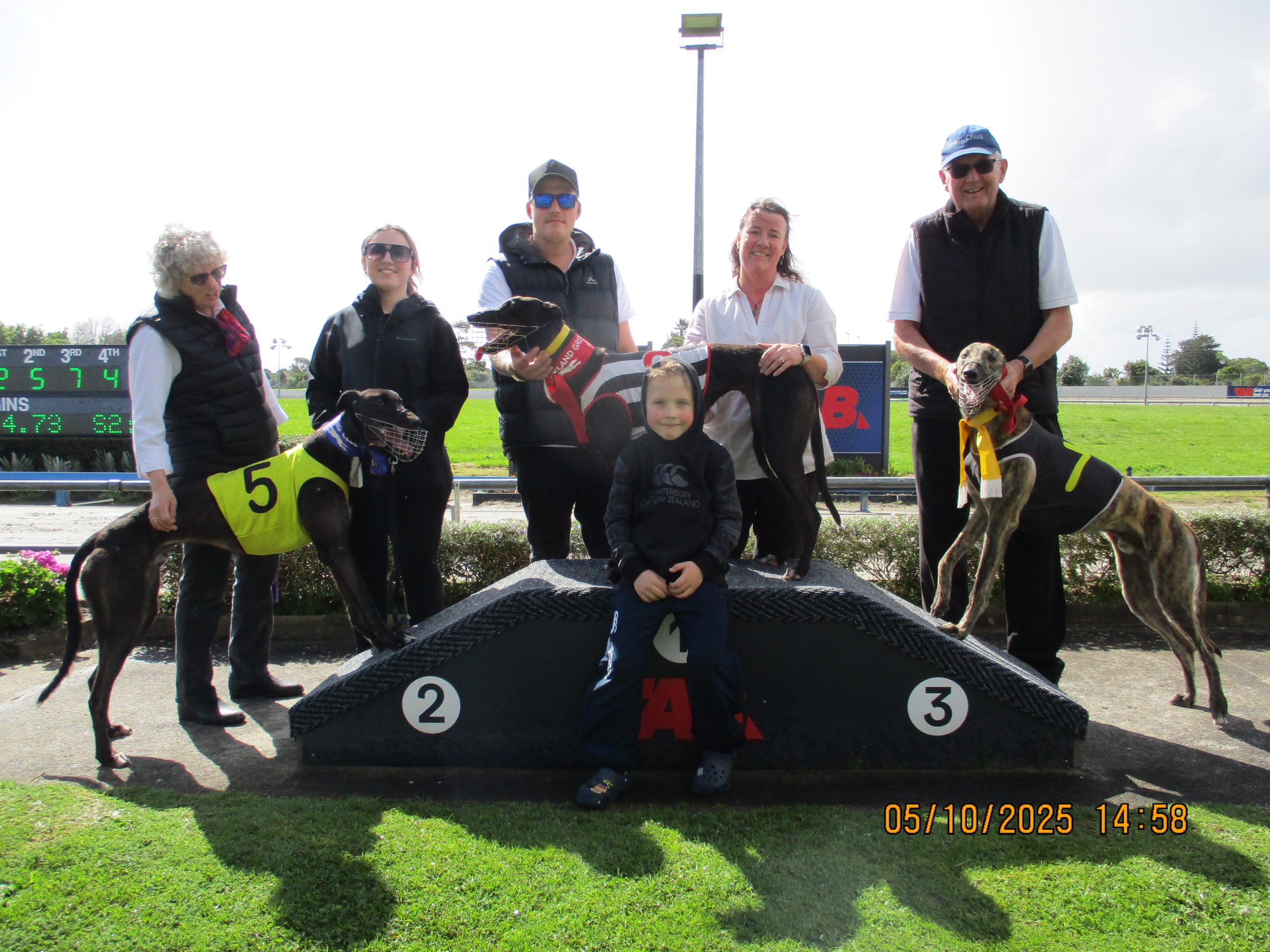 Group Photos October 2025 – Auckland Greyhound Racing Club